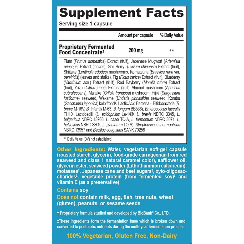 Dr Ohhira's professional probiotic blend