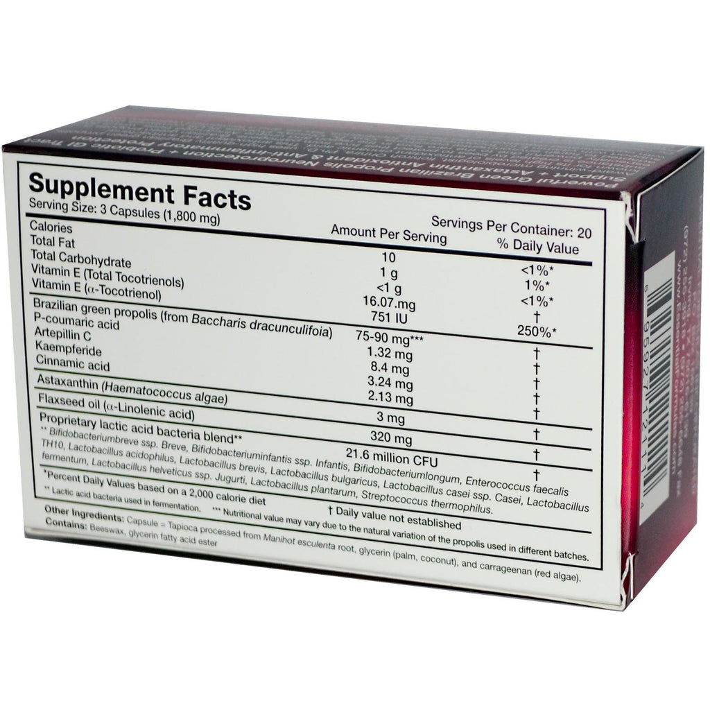 Dr. Ohhira's Propolis Plus antioxidant capsules