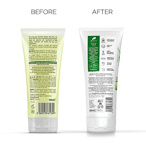 Dr Organic aloe vera gel 200ml