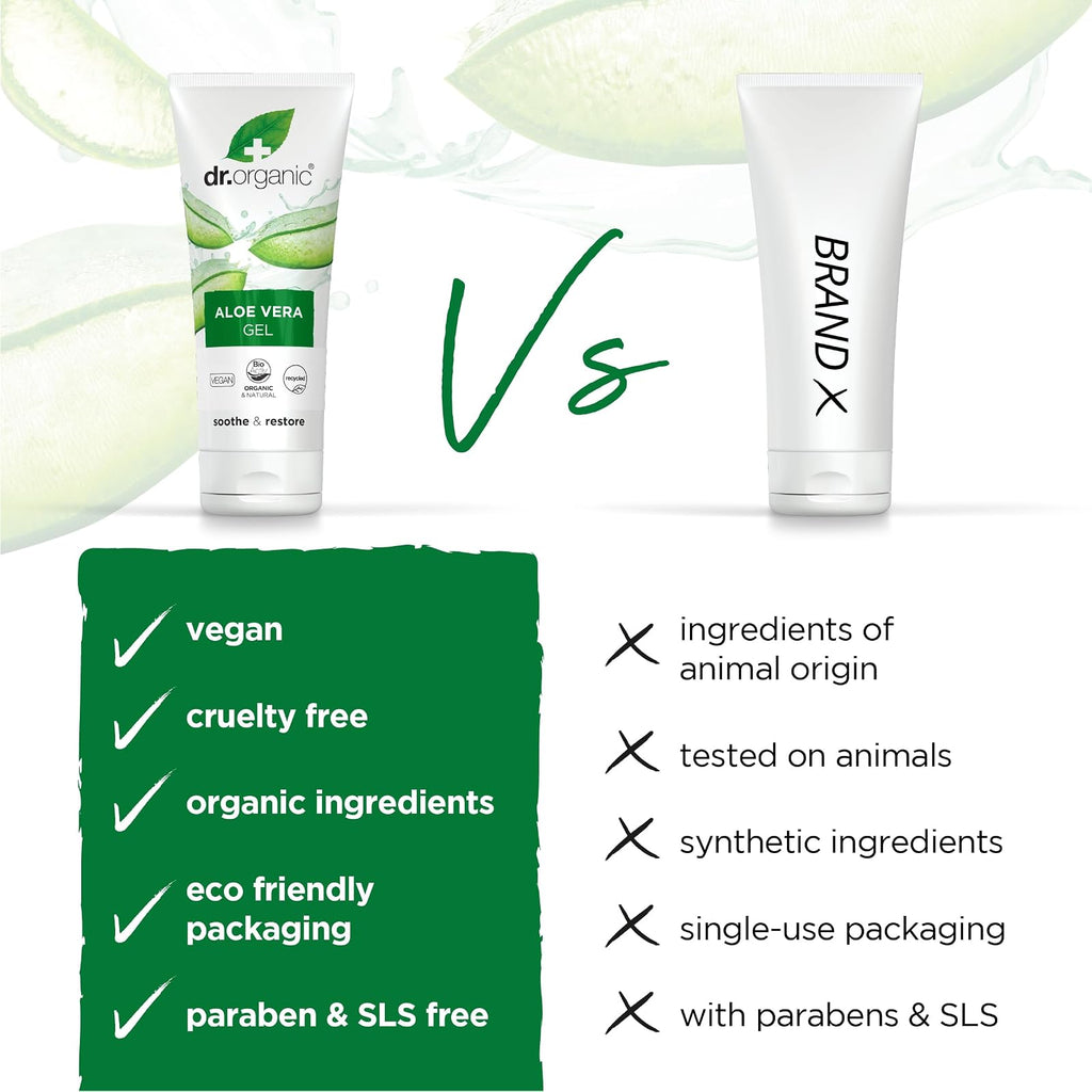 Dr Organic Aloe Vera Gel natural hydration
