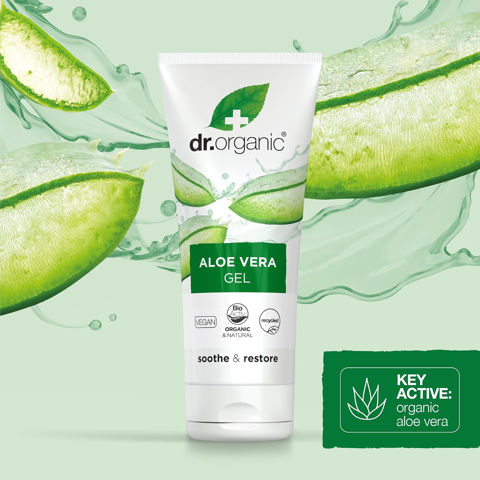 Dr Organic Aloe Vera Gel refreshing facial treatment