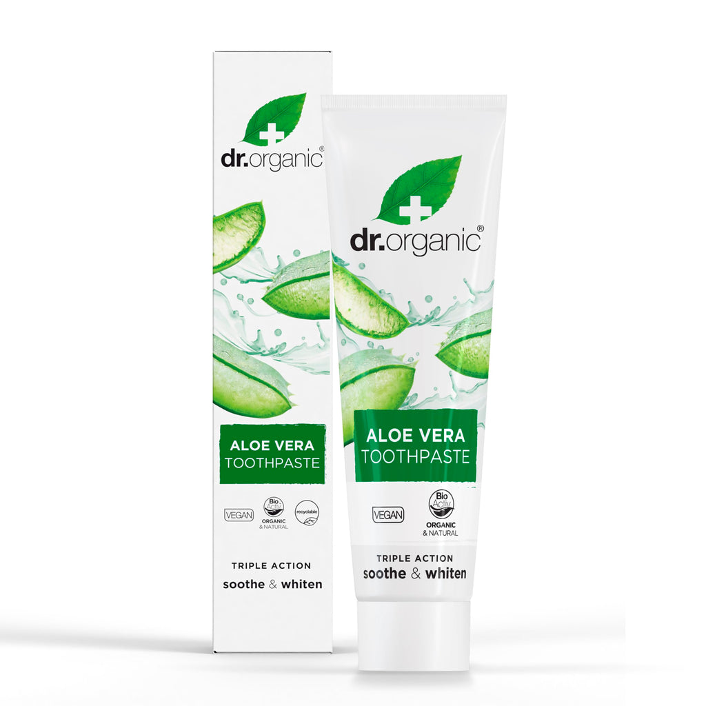 Dr Organic aloe vera toothpaste benefits
