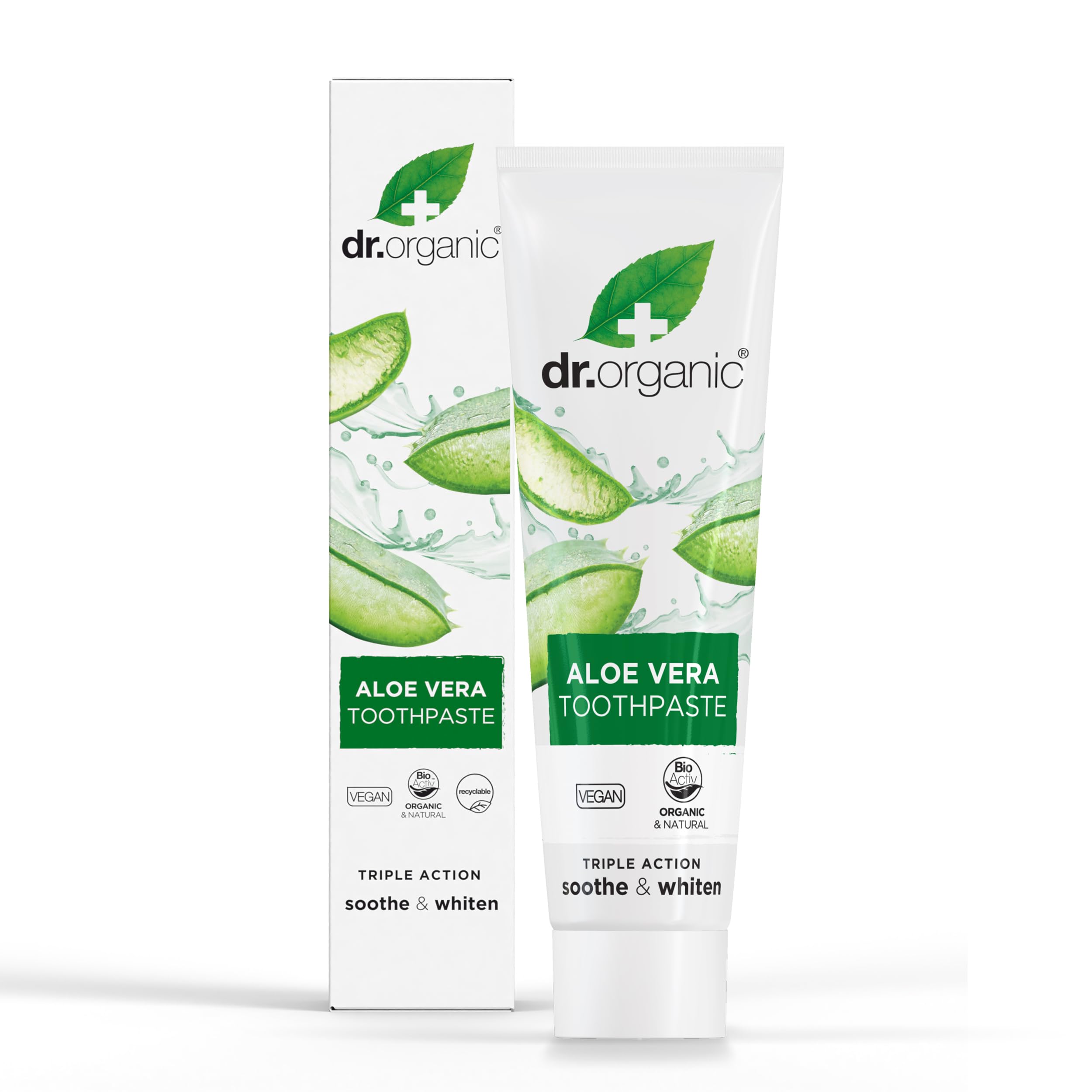 Dr Organic aloe vera toothpaste benefits