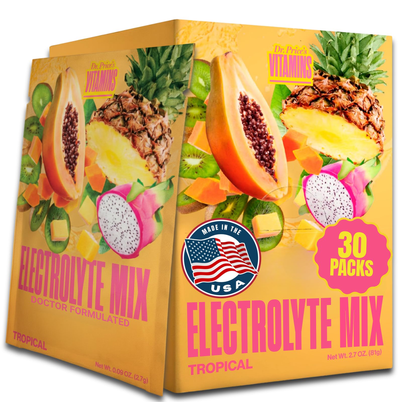 Dr. Price's electrolyte powder packets