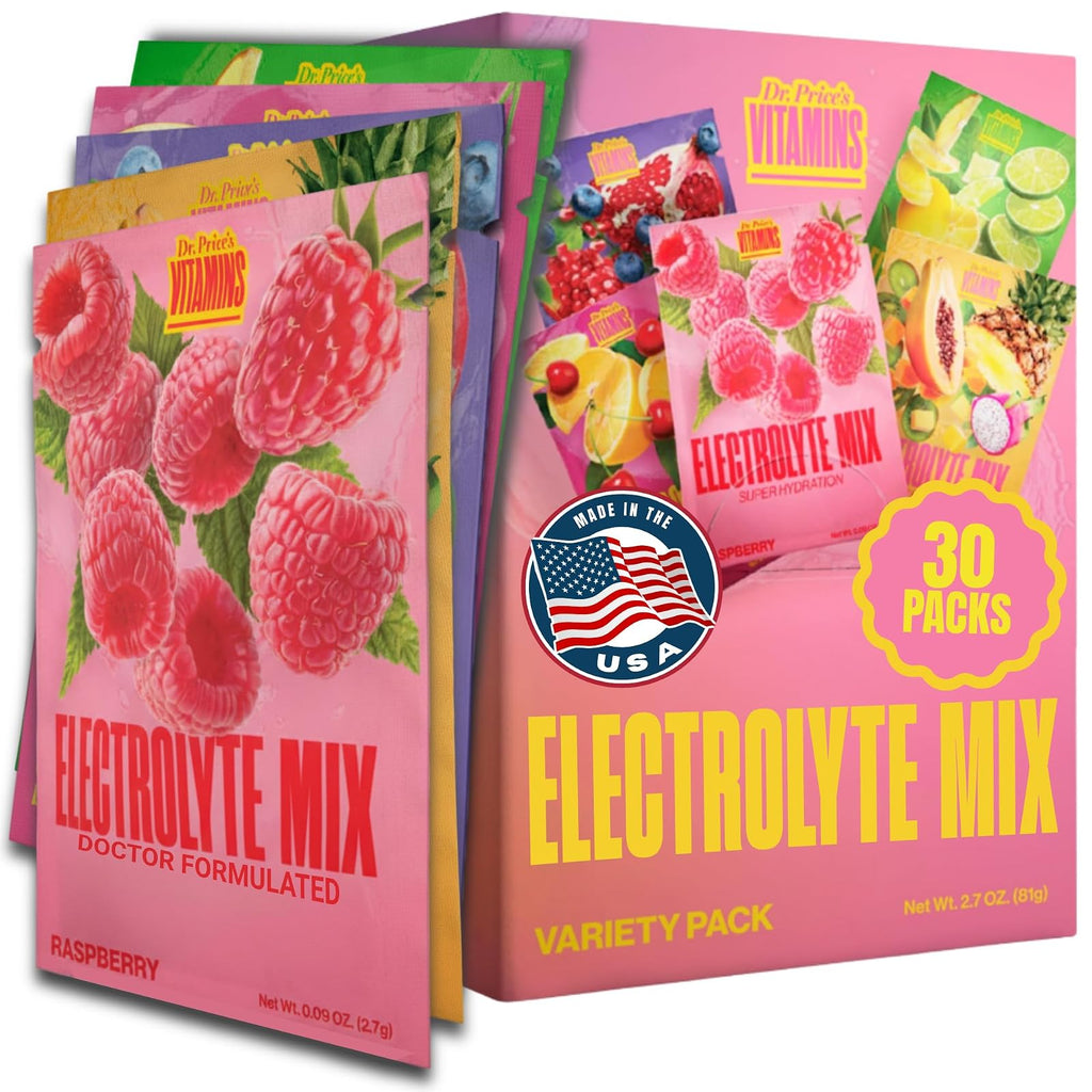 Dr. Price's electrolyte powder variety pack