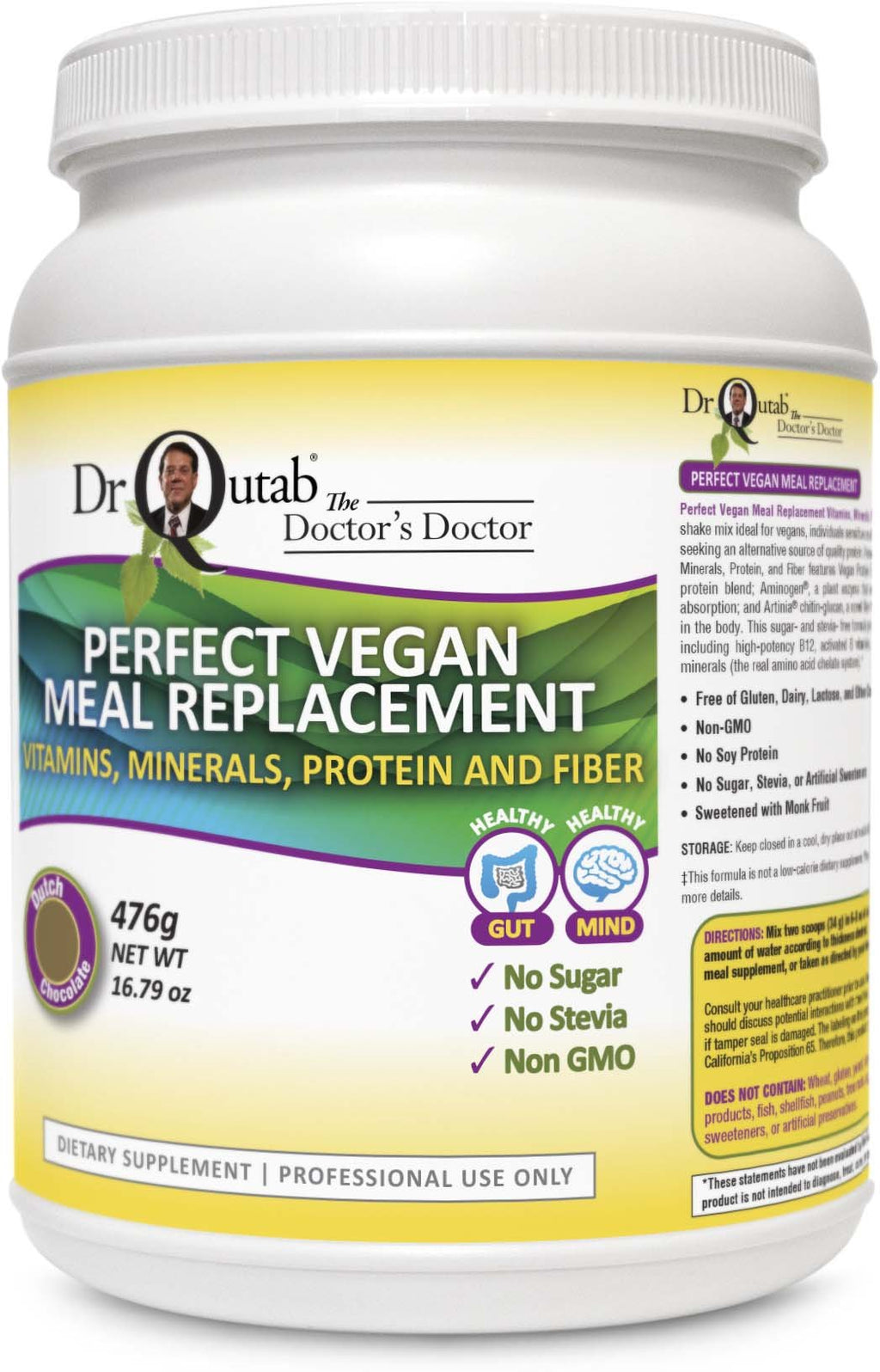 Dr Qutab vegan meal replacement