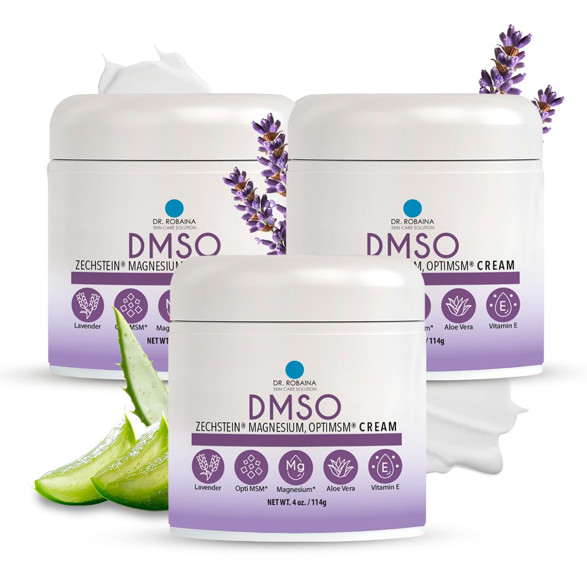 Dr. Robaina Lavender DMSO Cream benefits