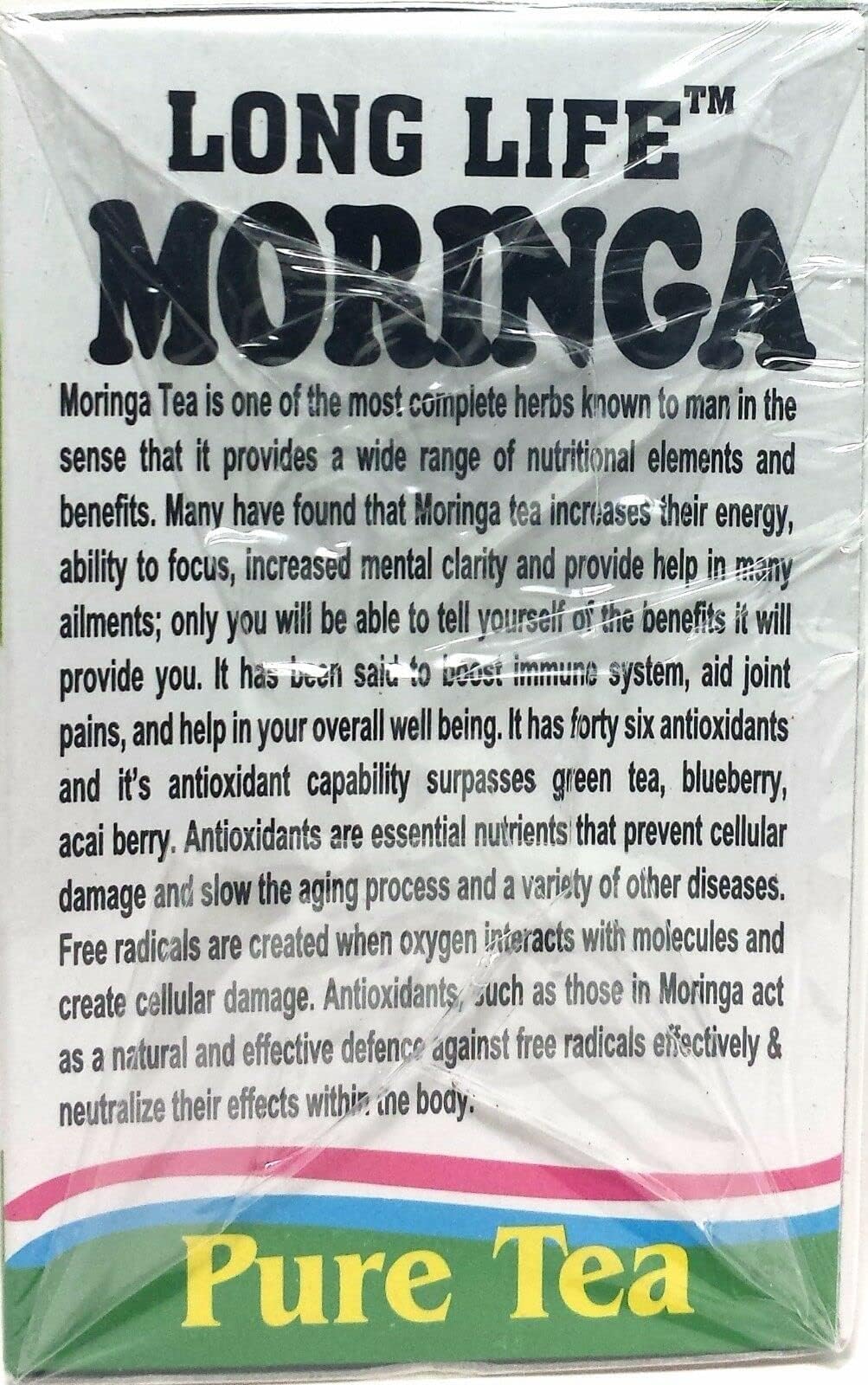 Dr. Robert Moringa tea for vitality
