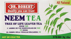 Dr Robert neem leaves tea bags