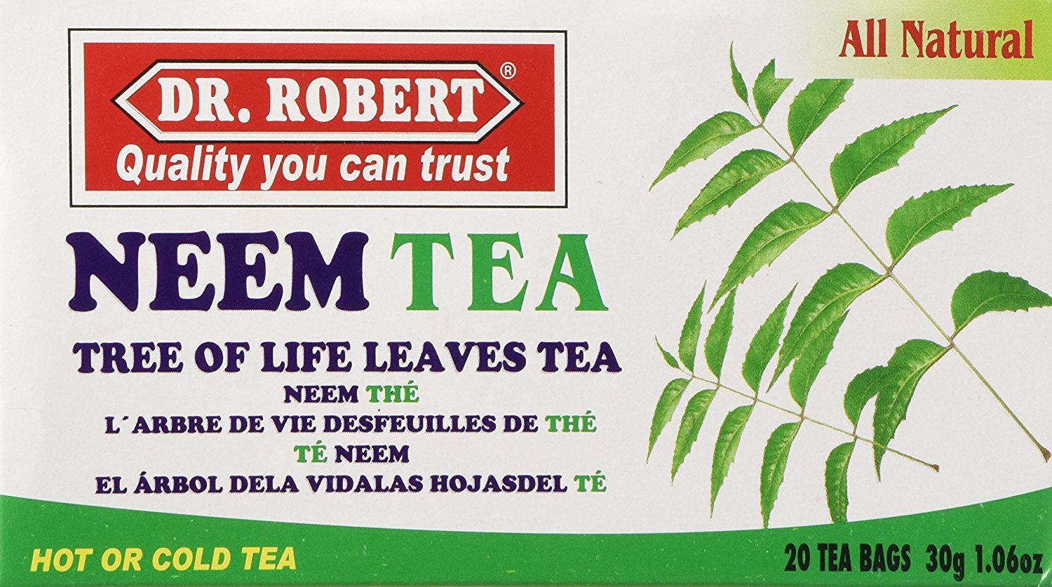 Dr Robert neem leaves tea bags