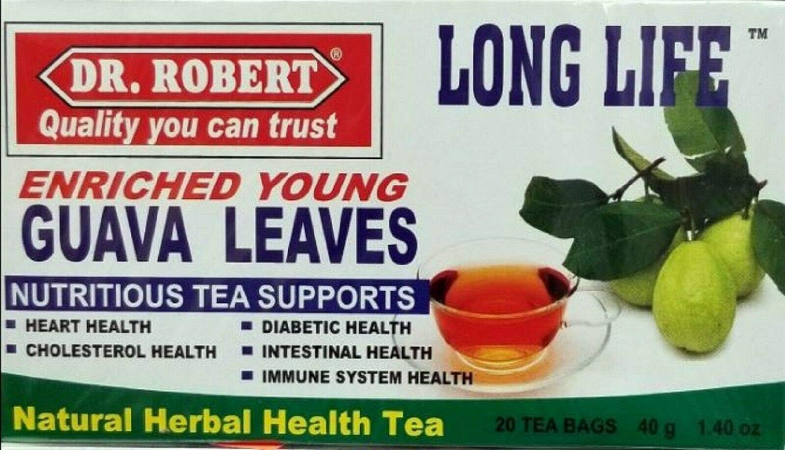 Dr. Robert Young guava leaves herbal tea