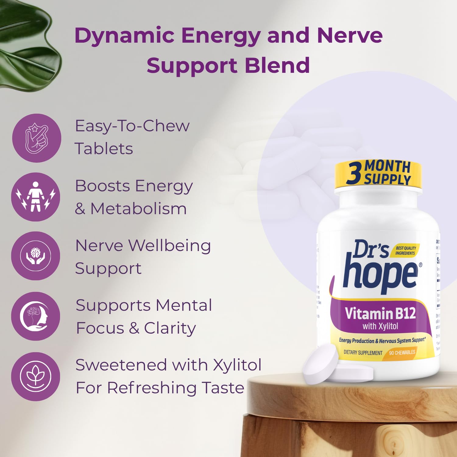Dr's Hope B12 for overall wellness