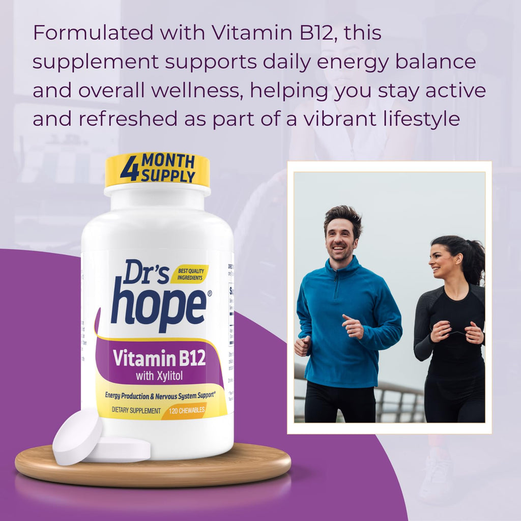 Dr's Hope Vitamin B12 benefits