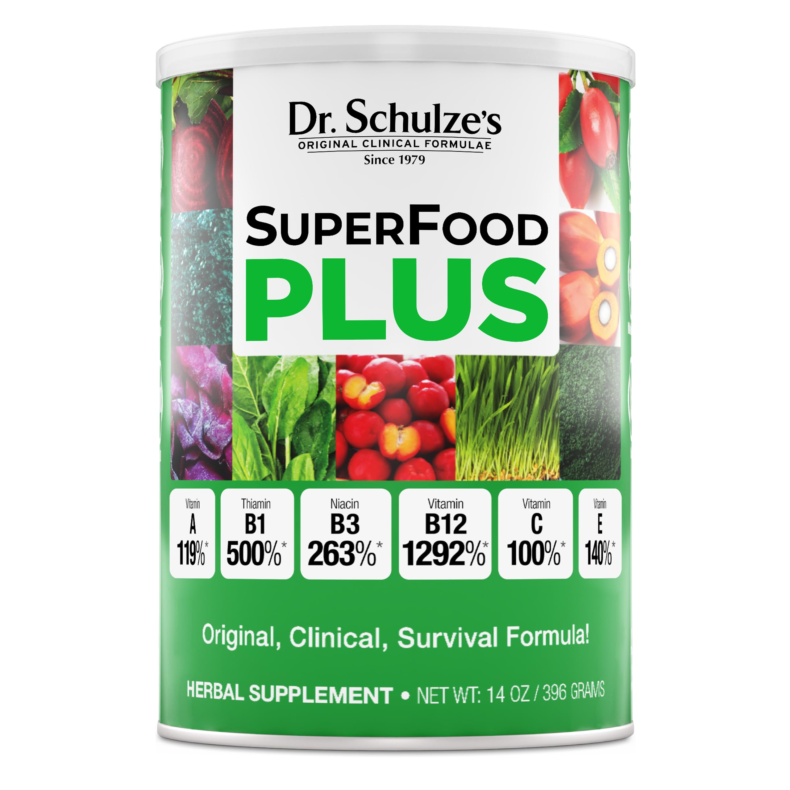 Dr. Schulze's SuperFood Plus supplement