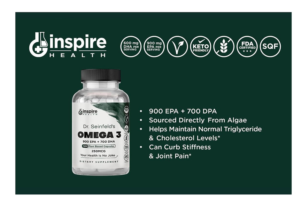Dr. Seinfeld algae omega for wellness