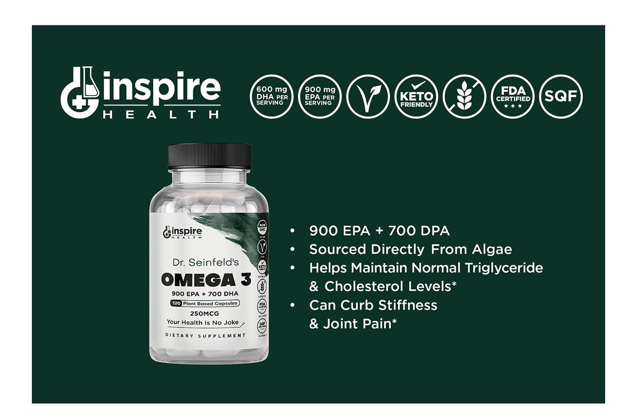 Dr. Seinfeld algae omega for wellness