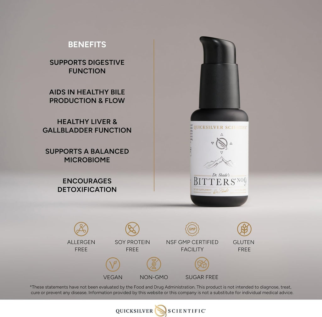 Dr. Shade's Bitters No. 9 benefits