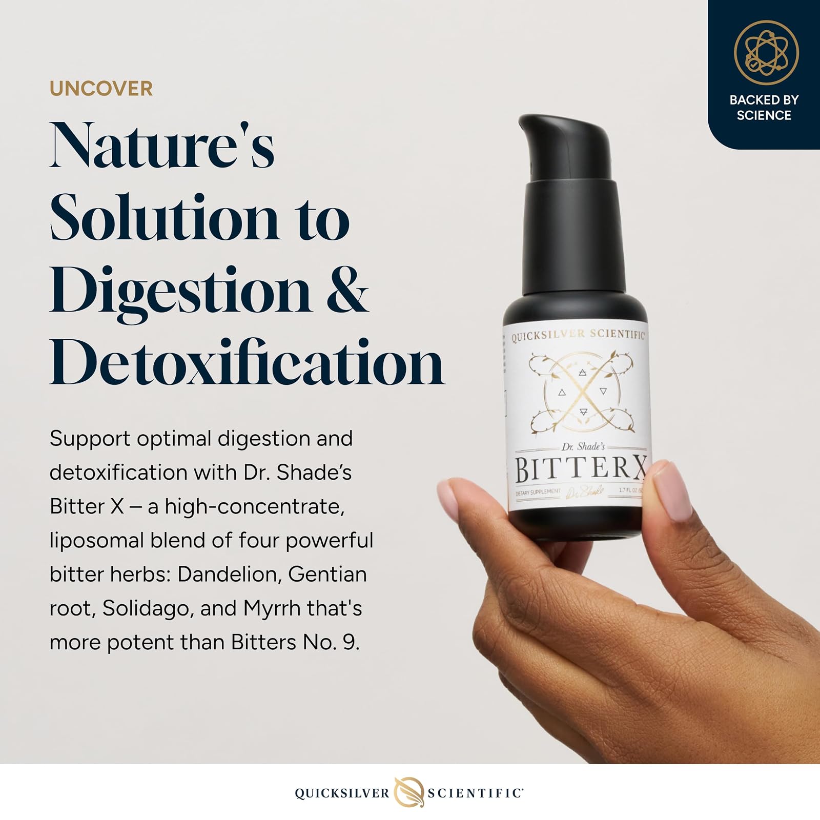 Dr. Shade's BitterX gentian root benefits