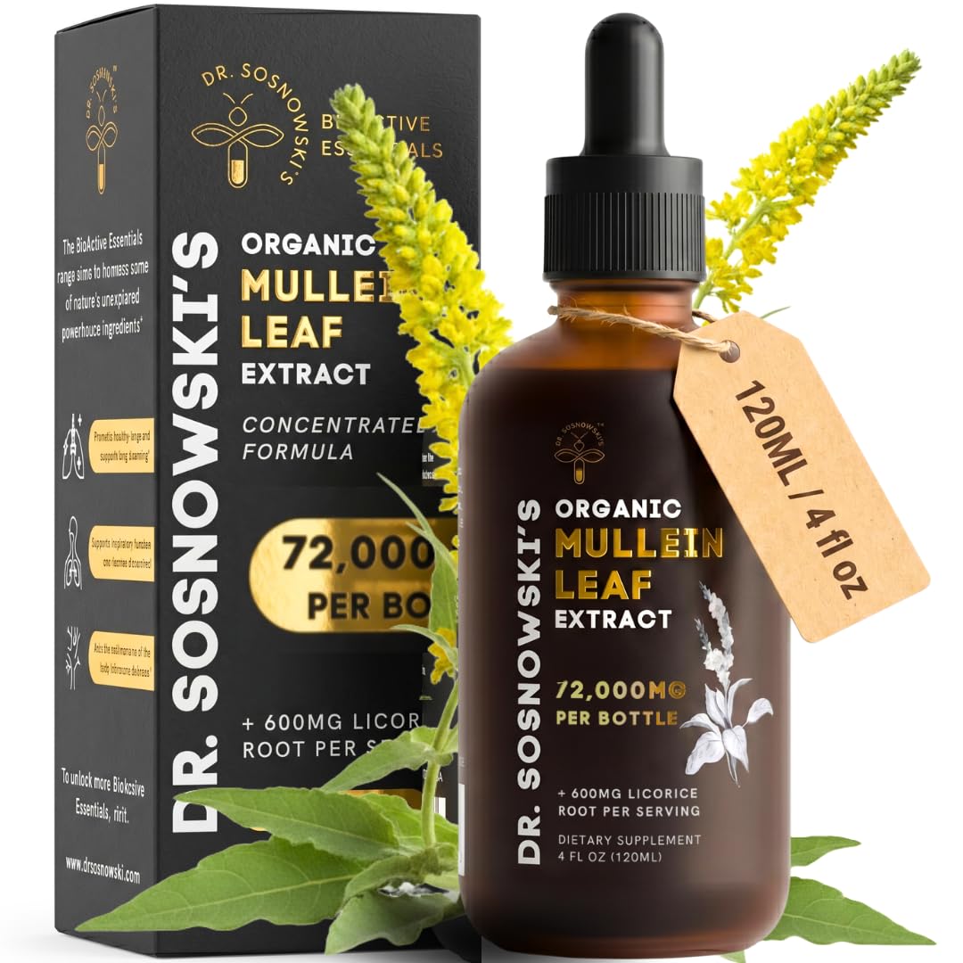 Dr Sosnowski's Mullein Leaf Extract benefits