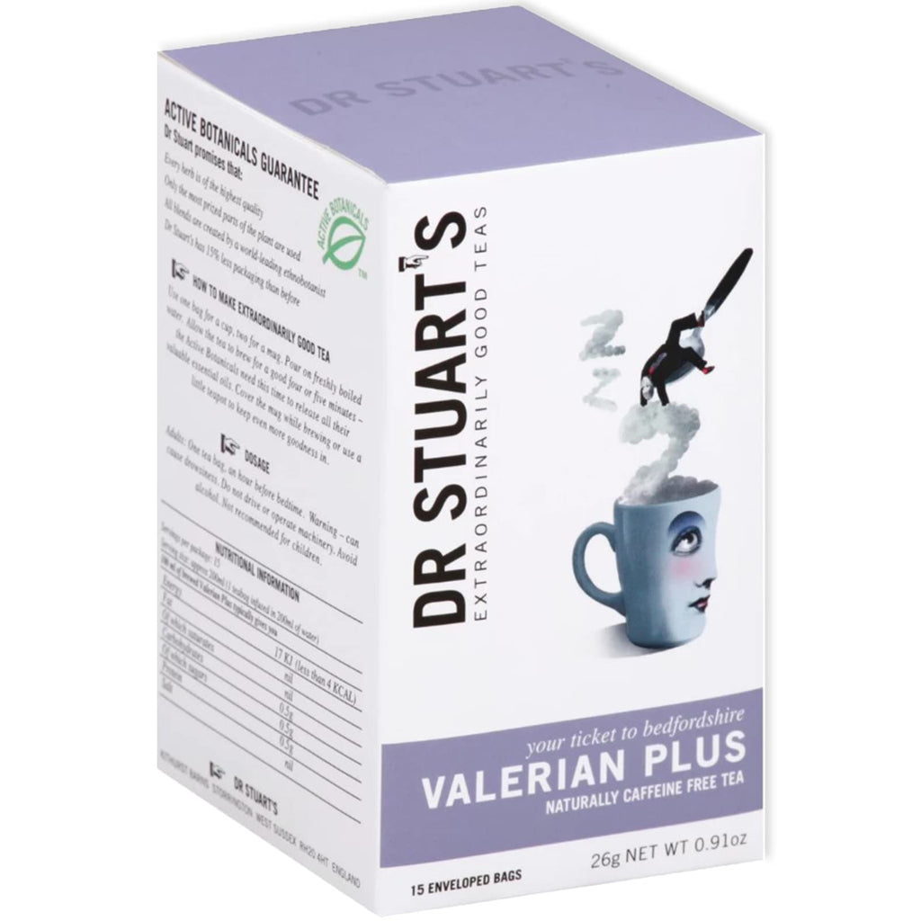 Dr Stuart's Valerian Plus calming tea