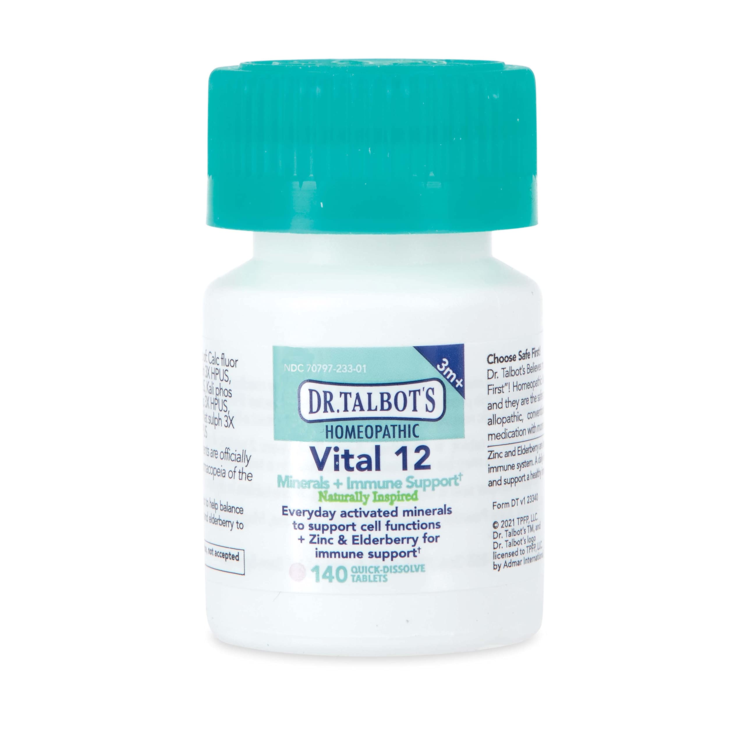 Dr. Talbot's Vital quick dissolve formula