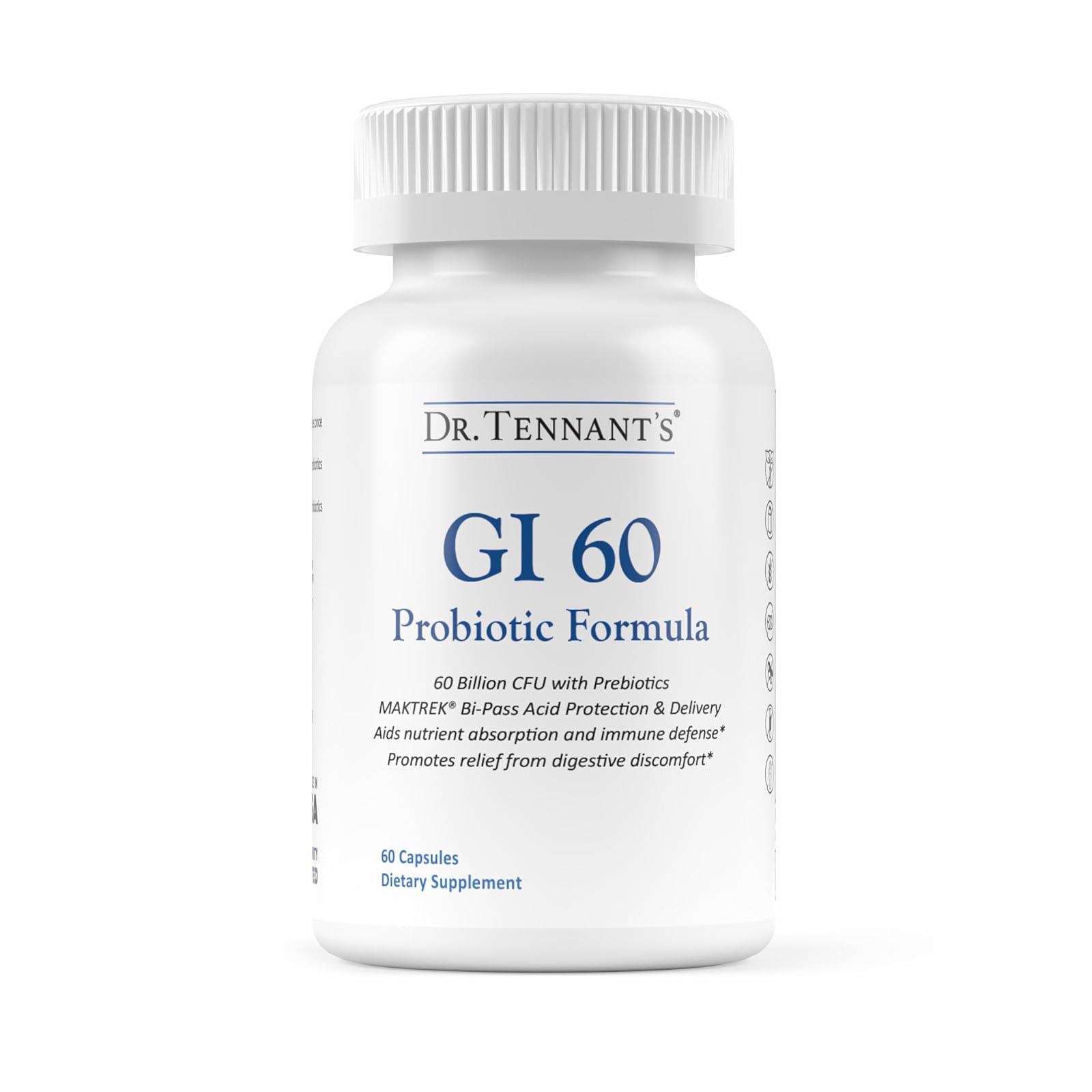 Dr. Tennant's probiotic formula capsules