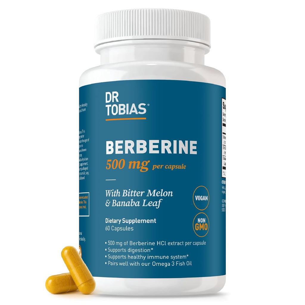 Dr. Tobias Berberine 500 mg capsules