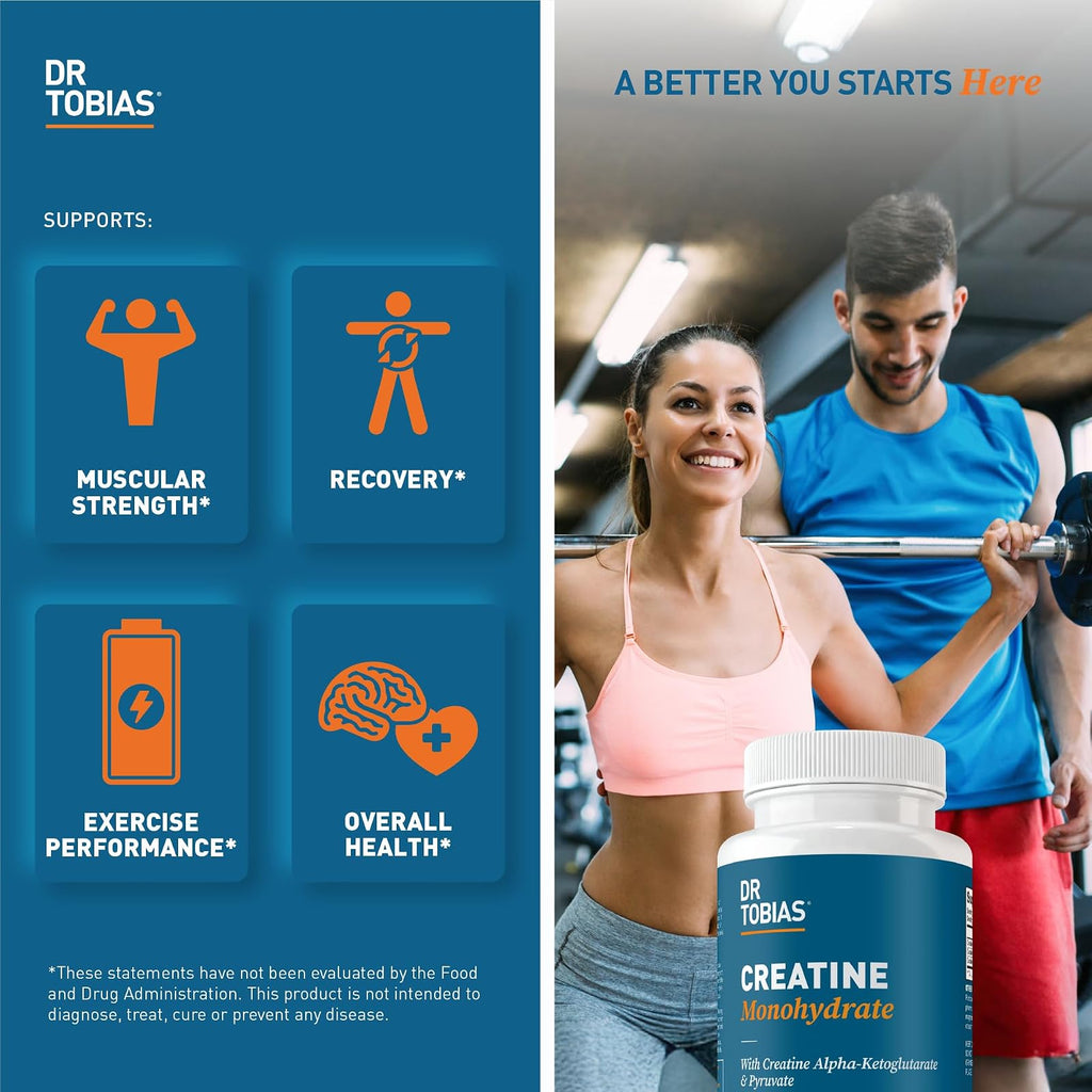 Dr. Tobias creatine for athletic performance