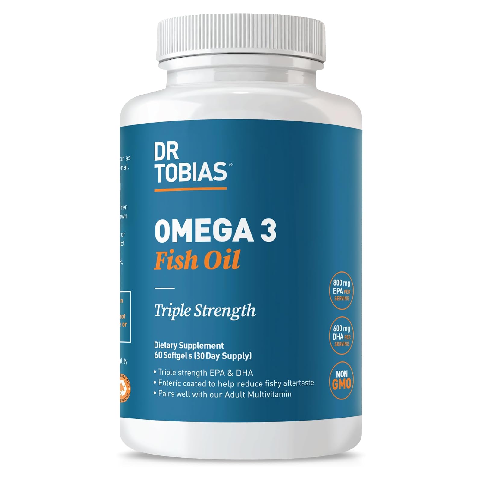 Dr. Tobias fish oil softgels