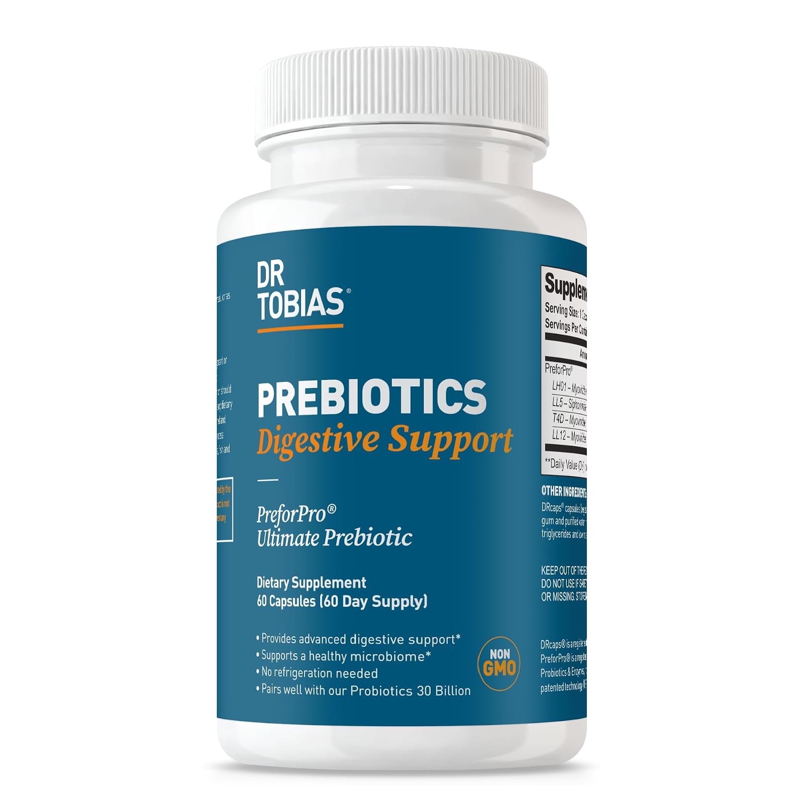 Dr. Tobias prebiotics digestive support