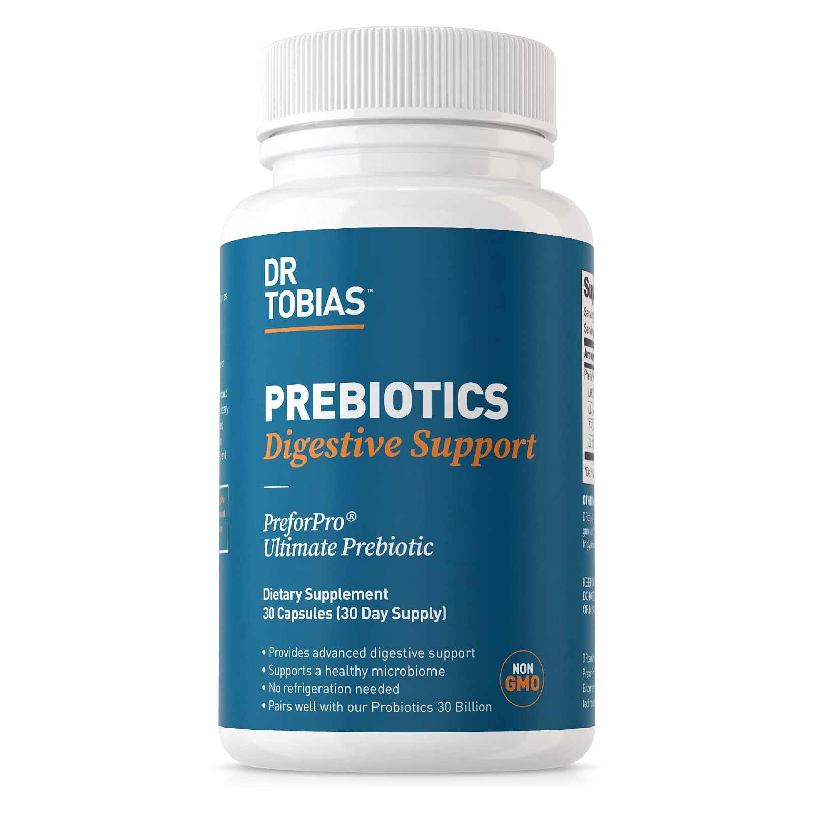 Dr. Tobias prebiotics for digestive health