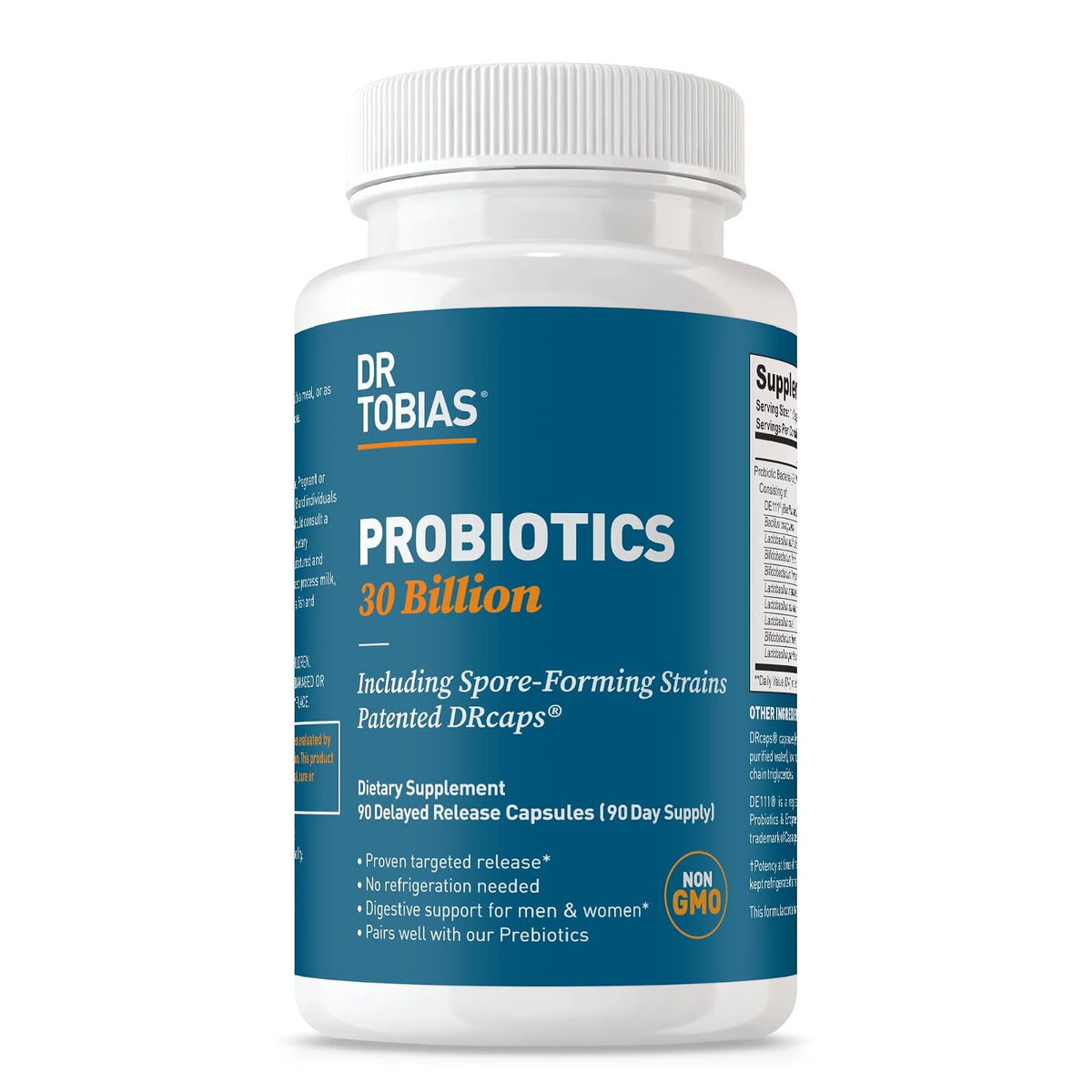 Dr. Tobias probiotics for gut health