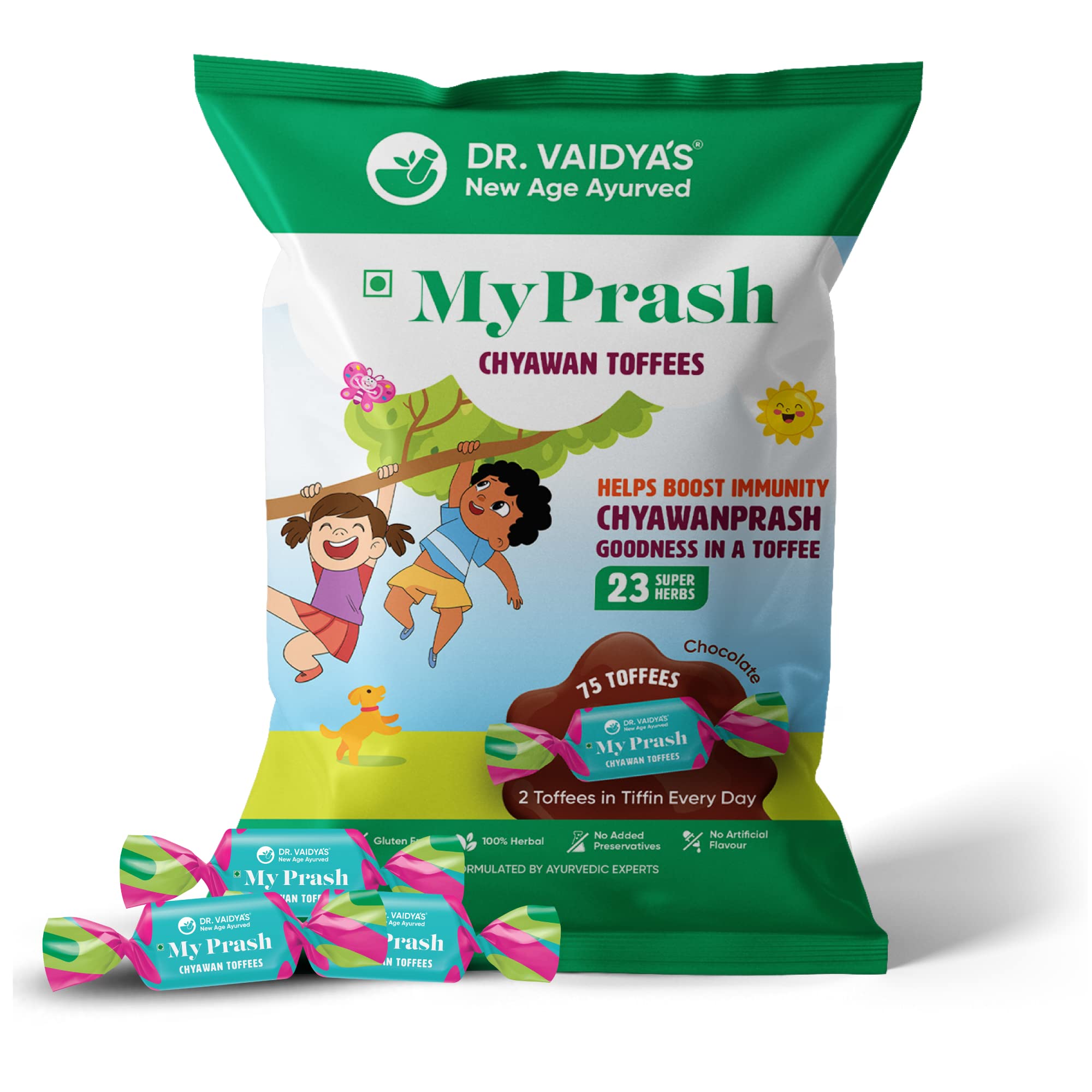 Dr. Vaidya's Chyawan Toffees for immunity