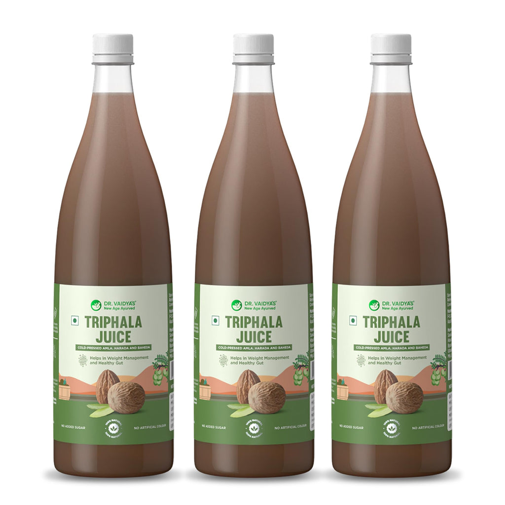 Dr. Vaidya's Triphala juice benefits