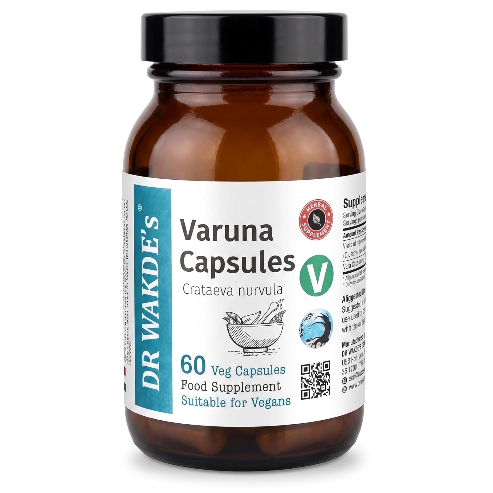 DR WAKDE's turmeric & curcumin capsules