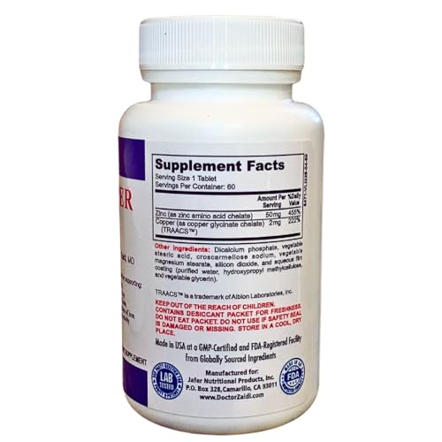 Dr. Z's Vitamins zinc for skin benefits