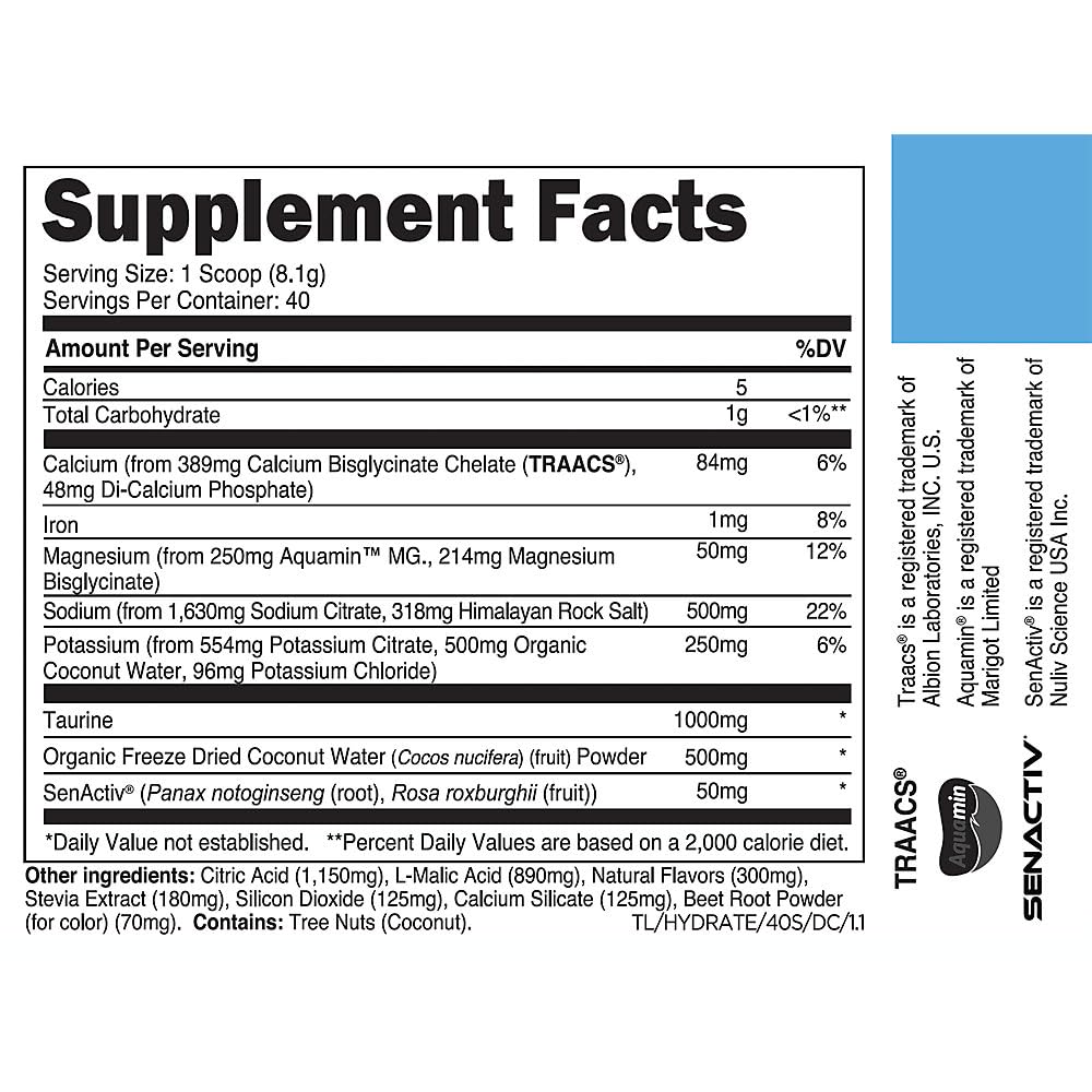 Dragon fruit citrus electrolyte hydration formula