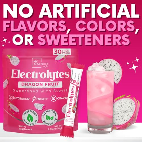 dragon fruit drink electrolyte packets