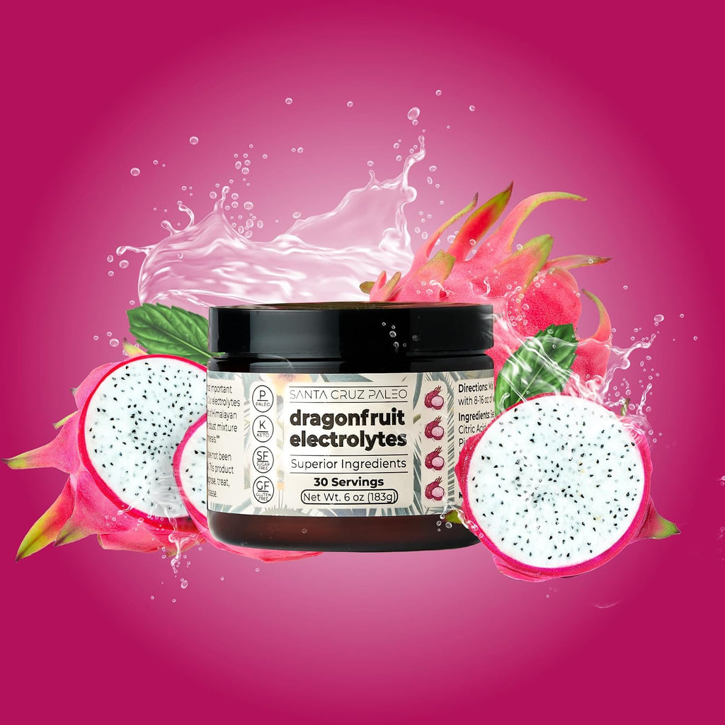 Dragon fruit electrolyte powder for energy