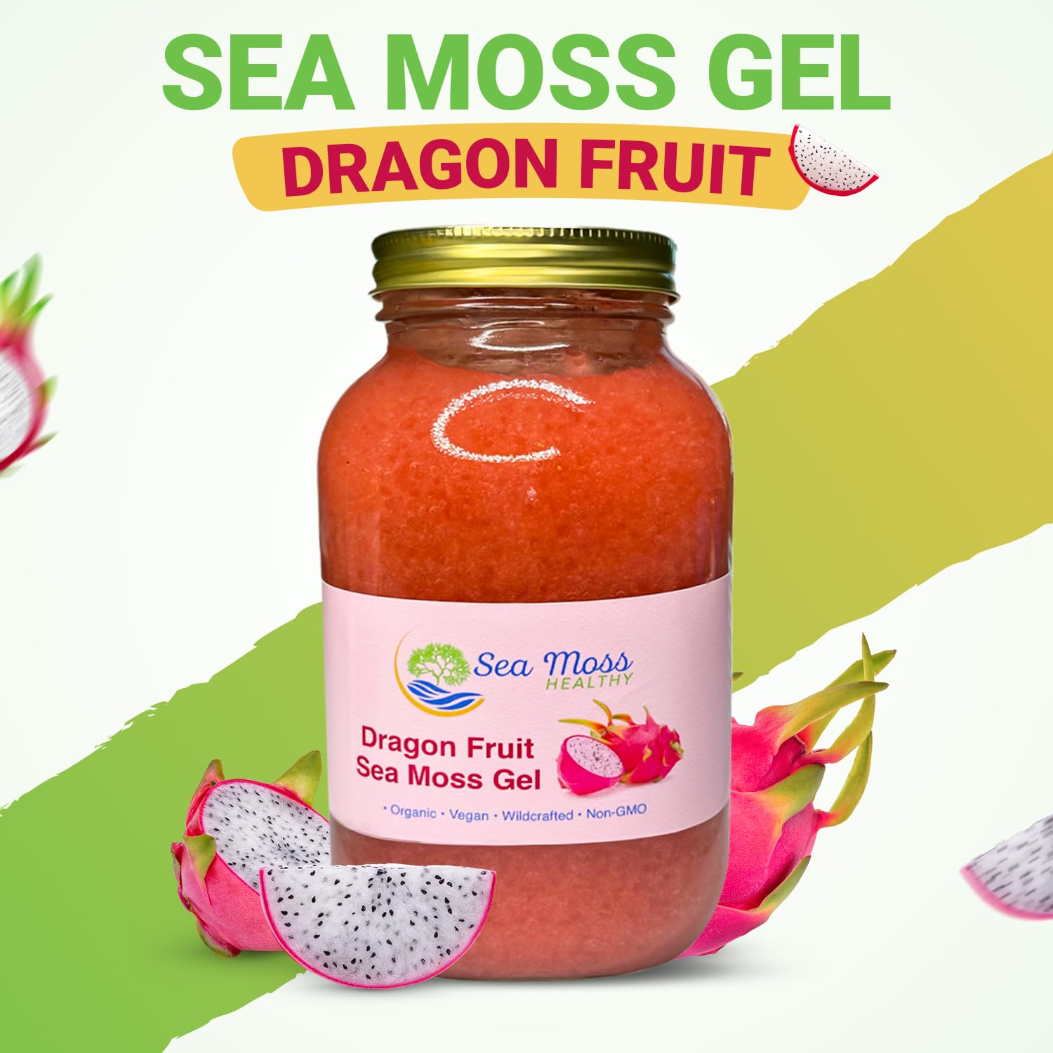 dragon fruit flavour sea moss