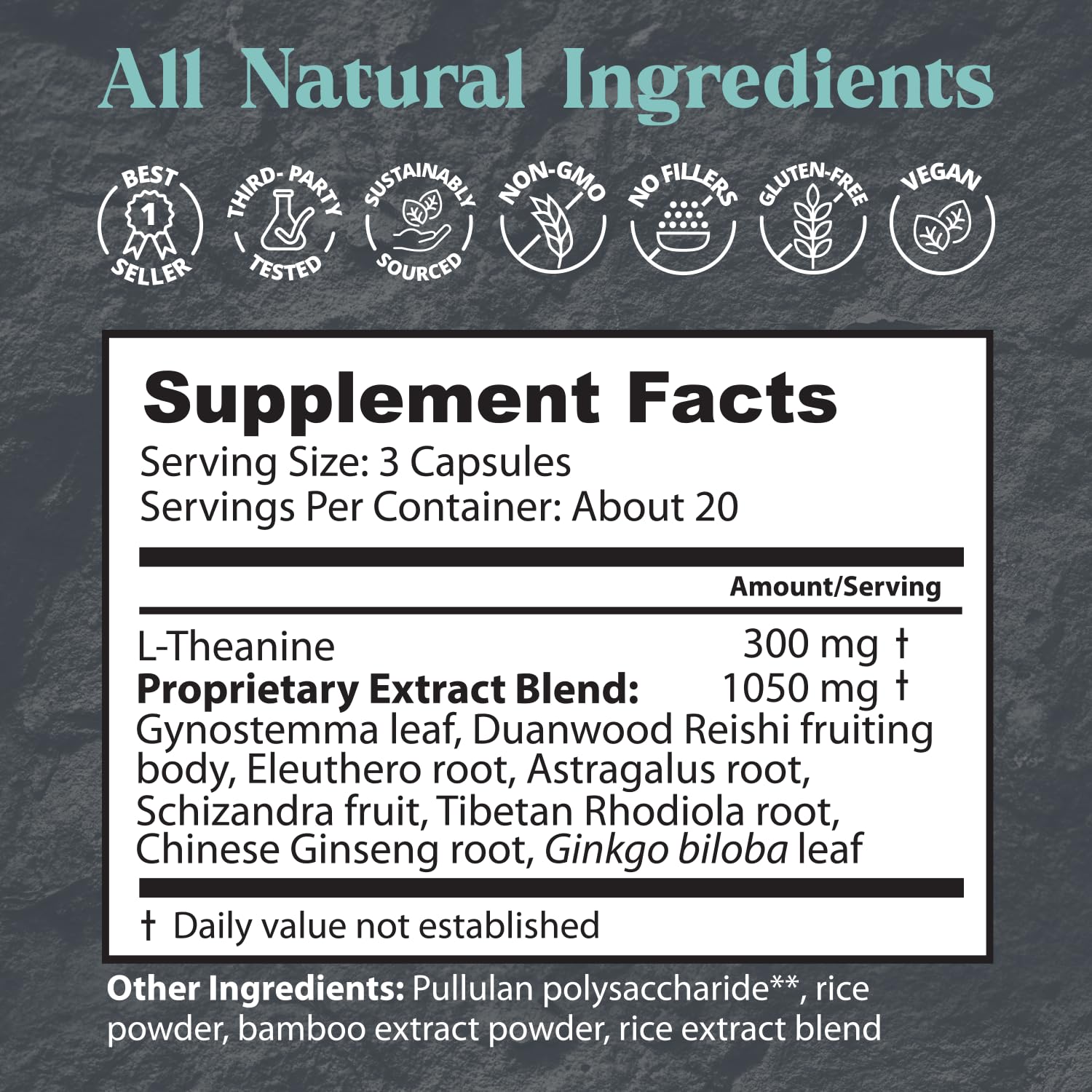 Dragon Herbs 450 mg blended vitamin capsules