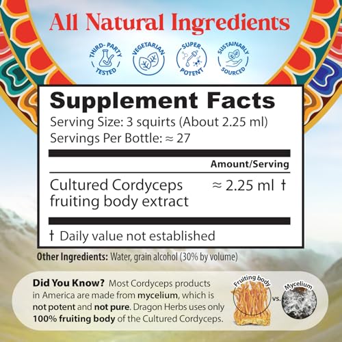 Dragon Herbs Cordyceps for active lifestyle