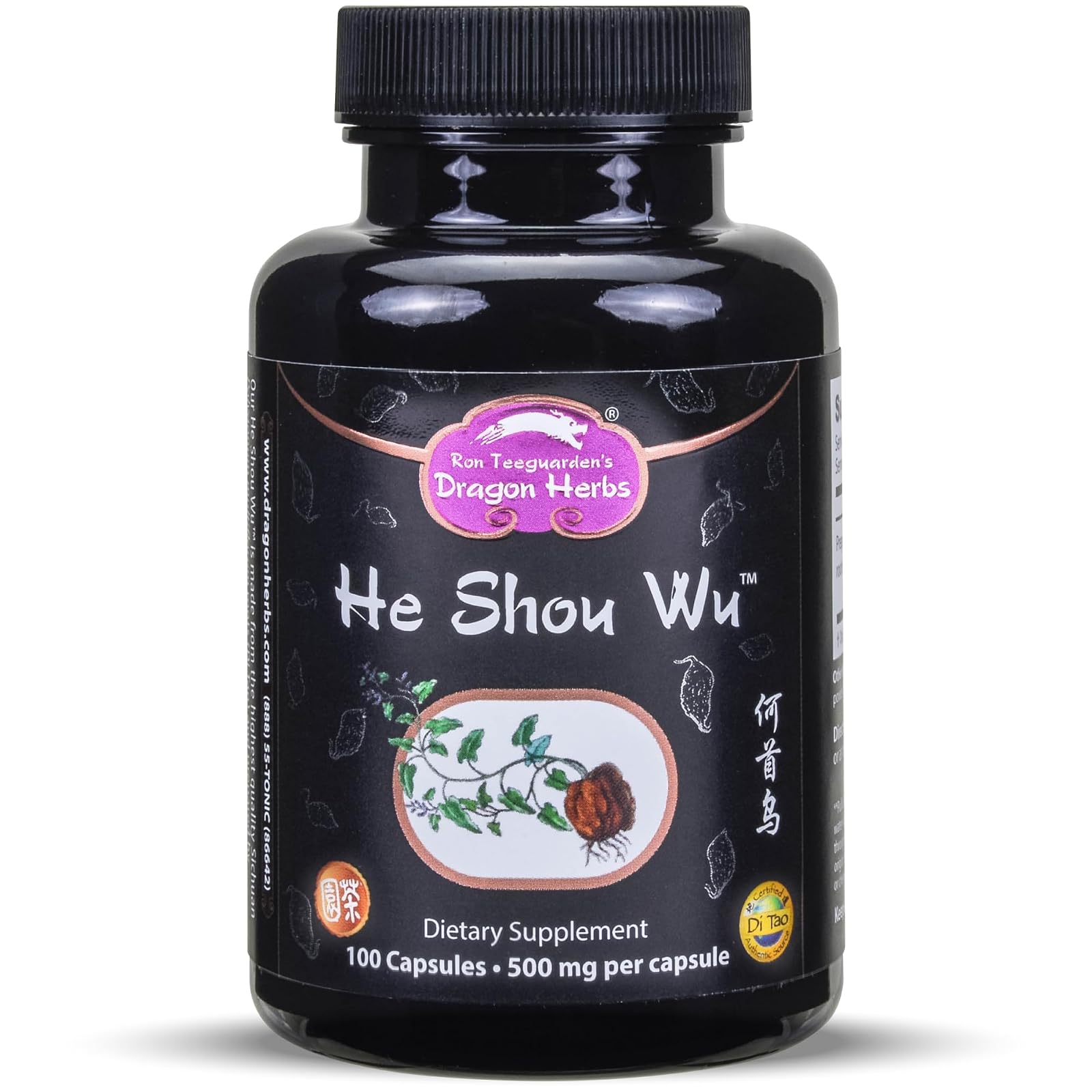 Dragon Herbs He Shou Wu capsules