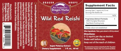 Dragon Herbs reishi for vitality