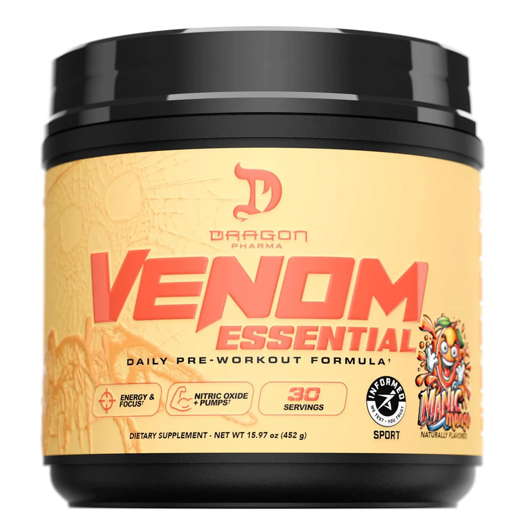 Dragon Pharma pre workout mango flavour