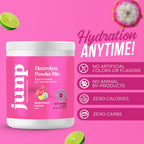 Dragonfruit limeade electrolyte drink mix