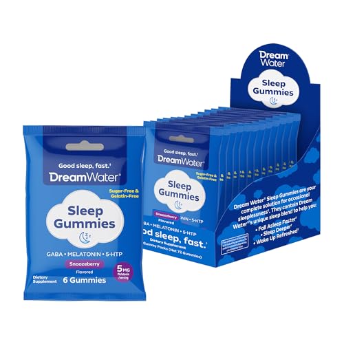Dream Water melatonin gummies for sleep