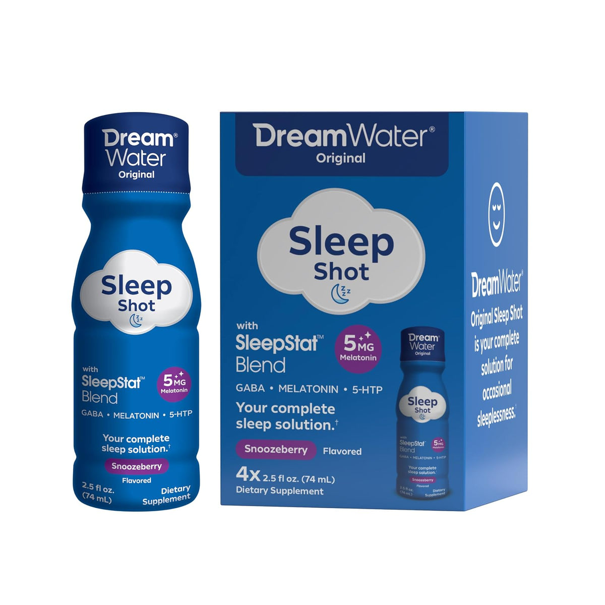 Dream Water melatonin sleep shots