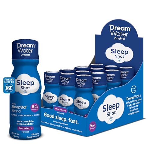 Dream Water melatonin sleep shots