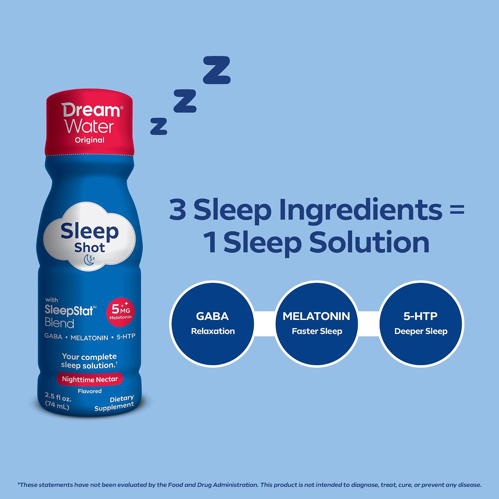 Dream Water sleep aid benefits